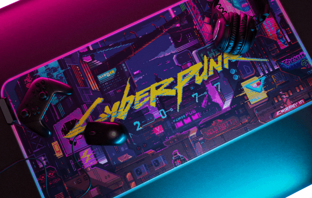 Cyberpunk Desk Pad 1 - MangaMode